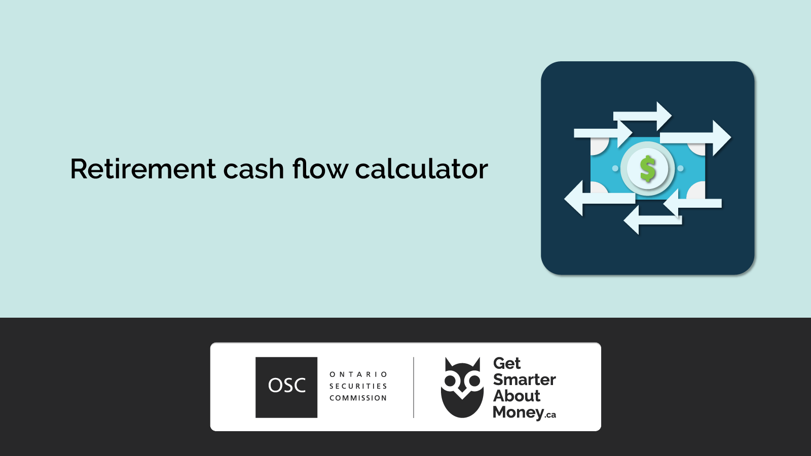 Retirement Cash Flow Calculator | GetSmarterAboutMoney.ca
