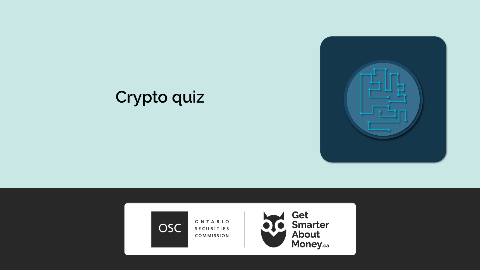 Crypto Quiz | GetSmarterAboutMoney.ca